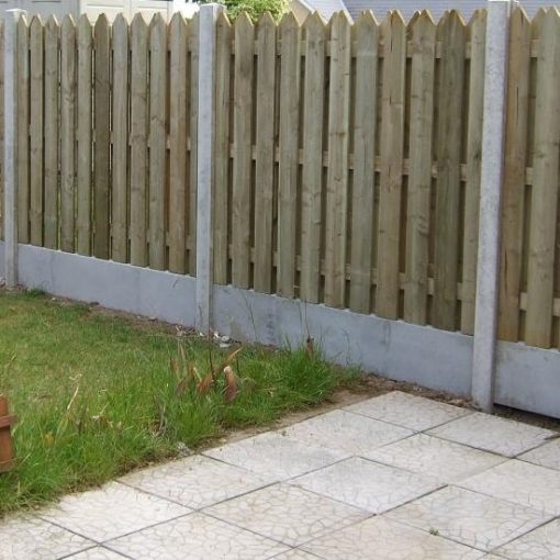 concrete-h-posts-field-example - Landscape Depot
