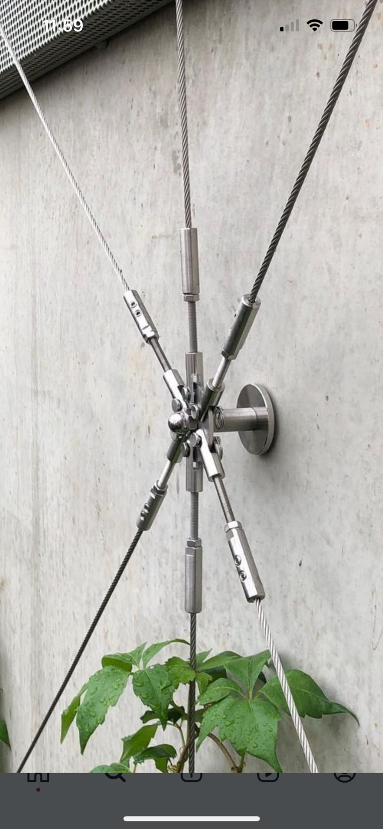 GreenWall Multi - 50, Stainless Steel Wire Trellis System - Landscape Depot