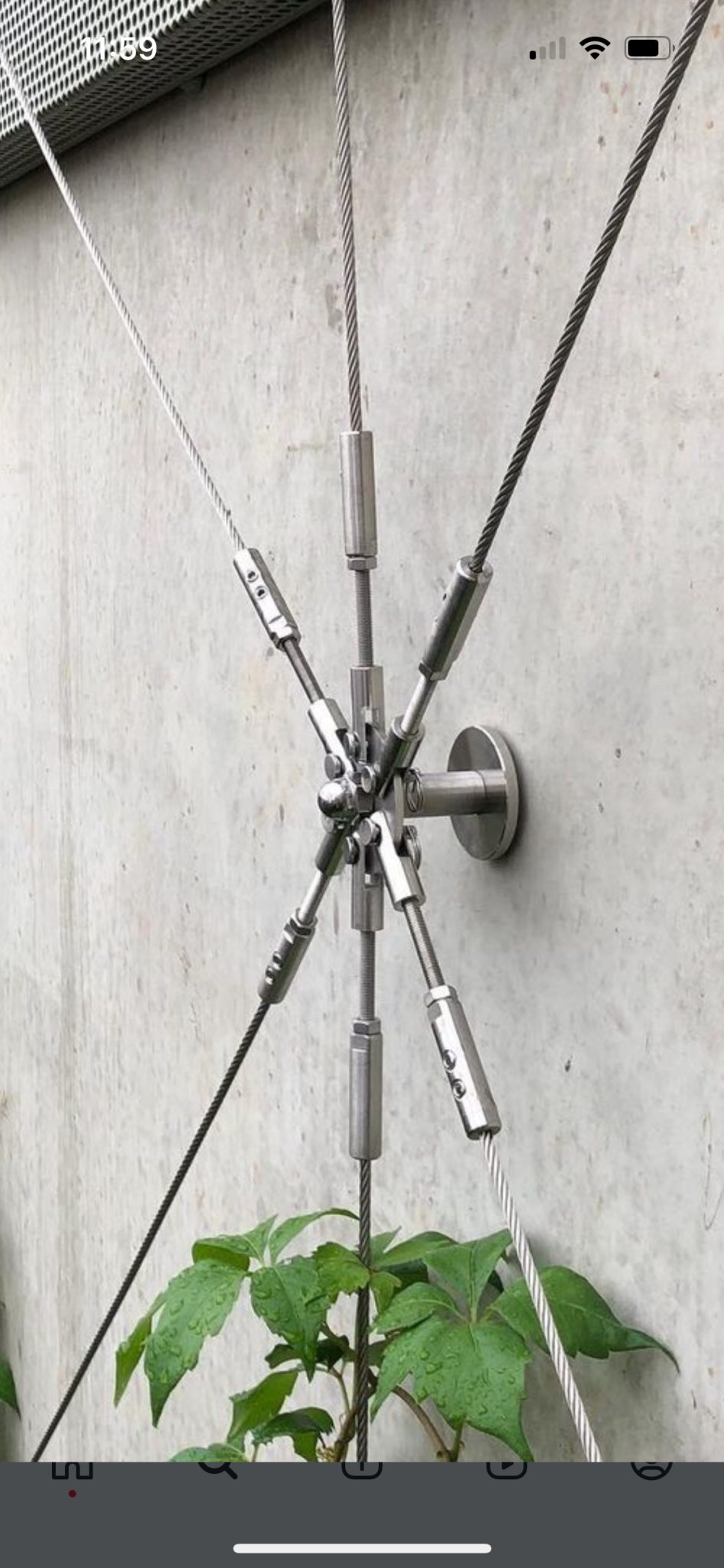 GreenWall Multi - 50, Stainless Steel Wire Trellis System - Landscape Depot
