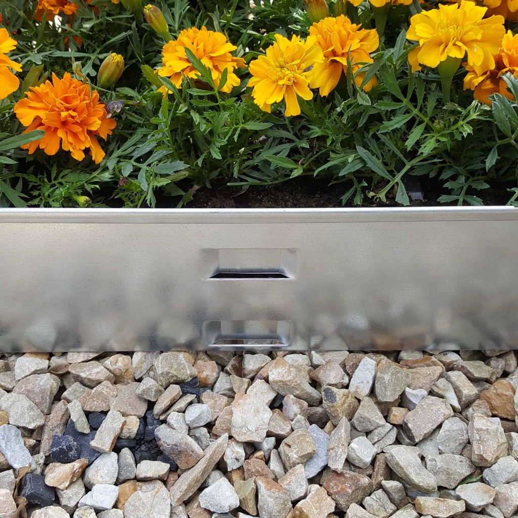 Safe Edge Galvanised Lawn Edging - Landscape Depot